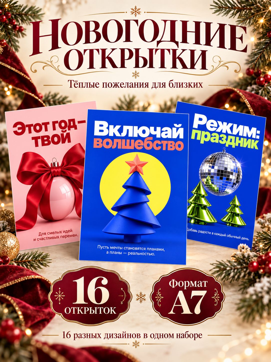 Открытки Новогодние Предсказания (Happy New Year)