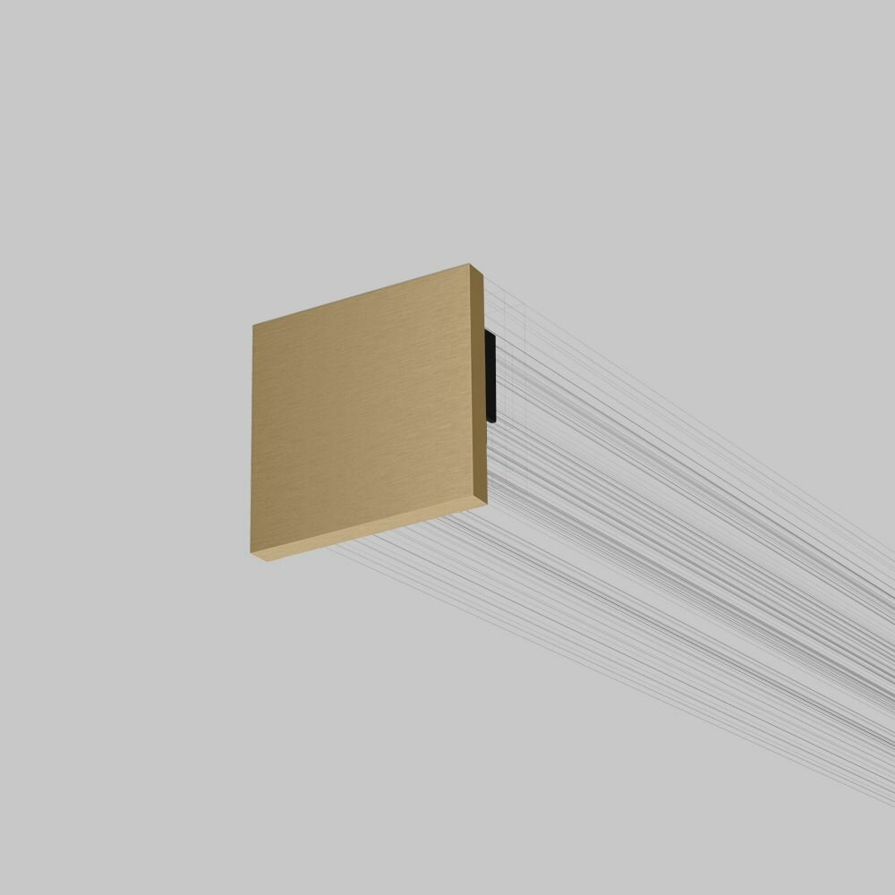 Elektrostandard Brass Line Заглушки для накладного шинопровода (латунь) (2шт) 85230/00 Электростандард.