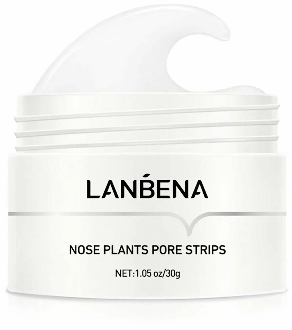 Маска от черных точек LANBENA, от акне и прыщей, сужение и очищение пор, глинянная