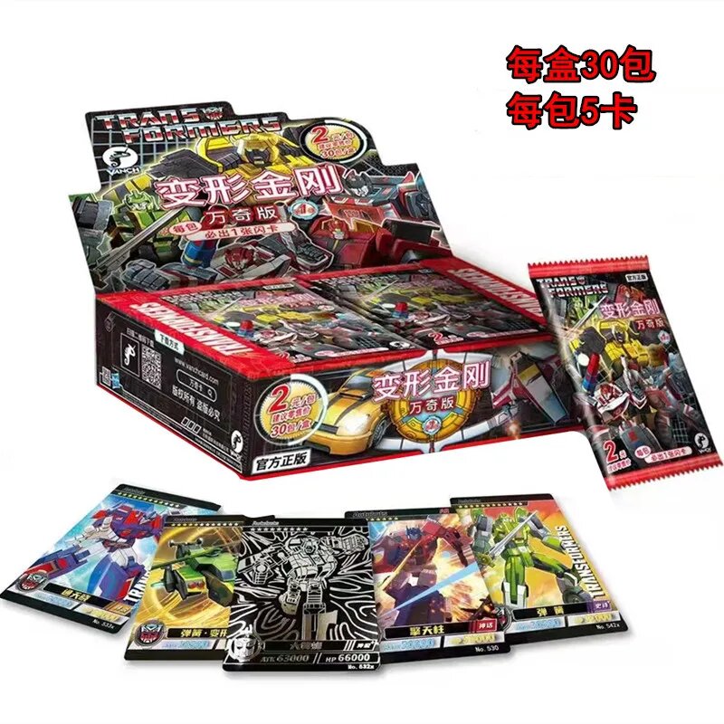 KAYOU Cybertron Leader Edition Карточная коллекция 30packsperbox