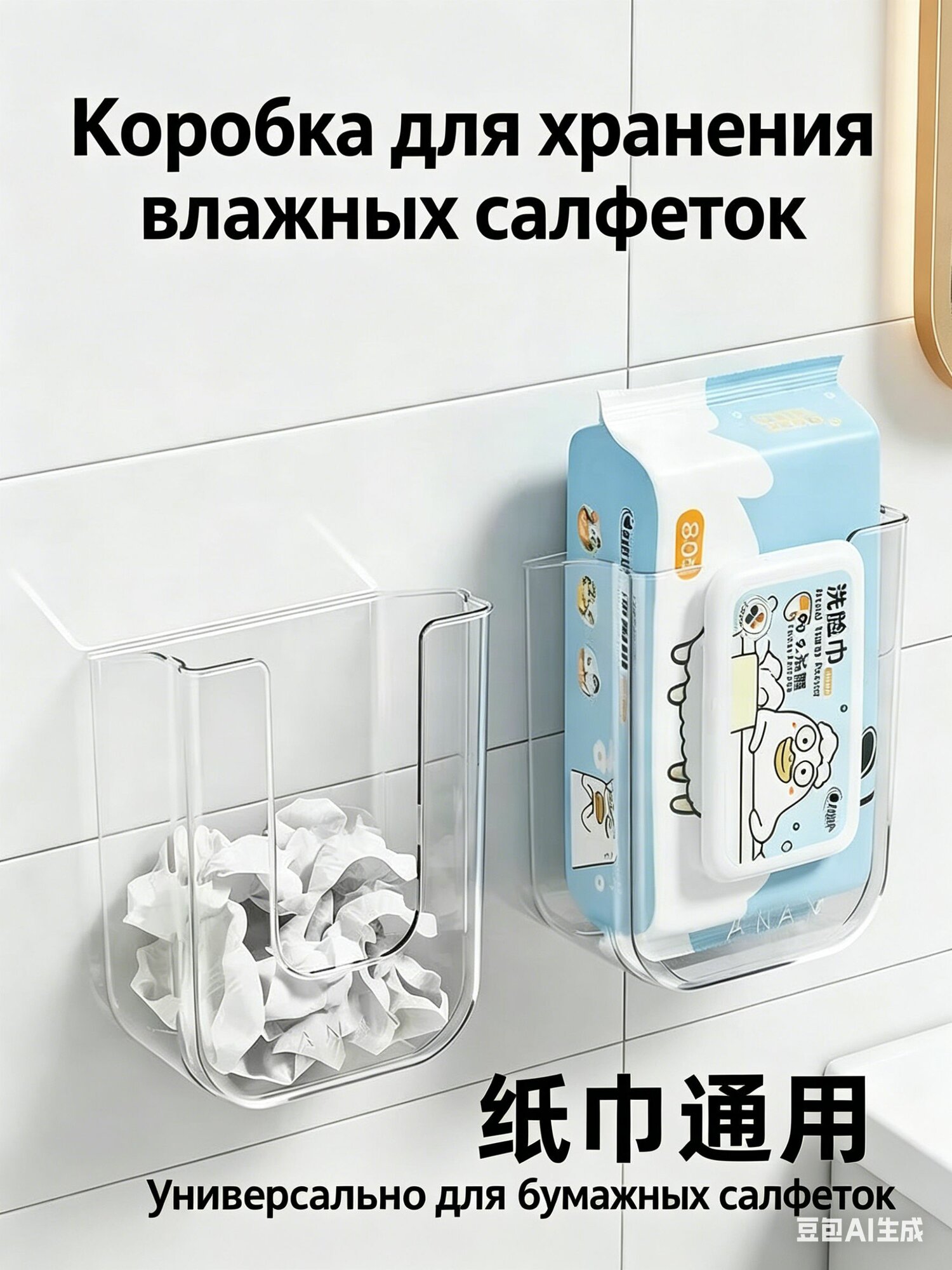 Держатель для ванной комнаты, 1 шт