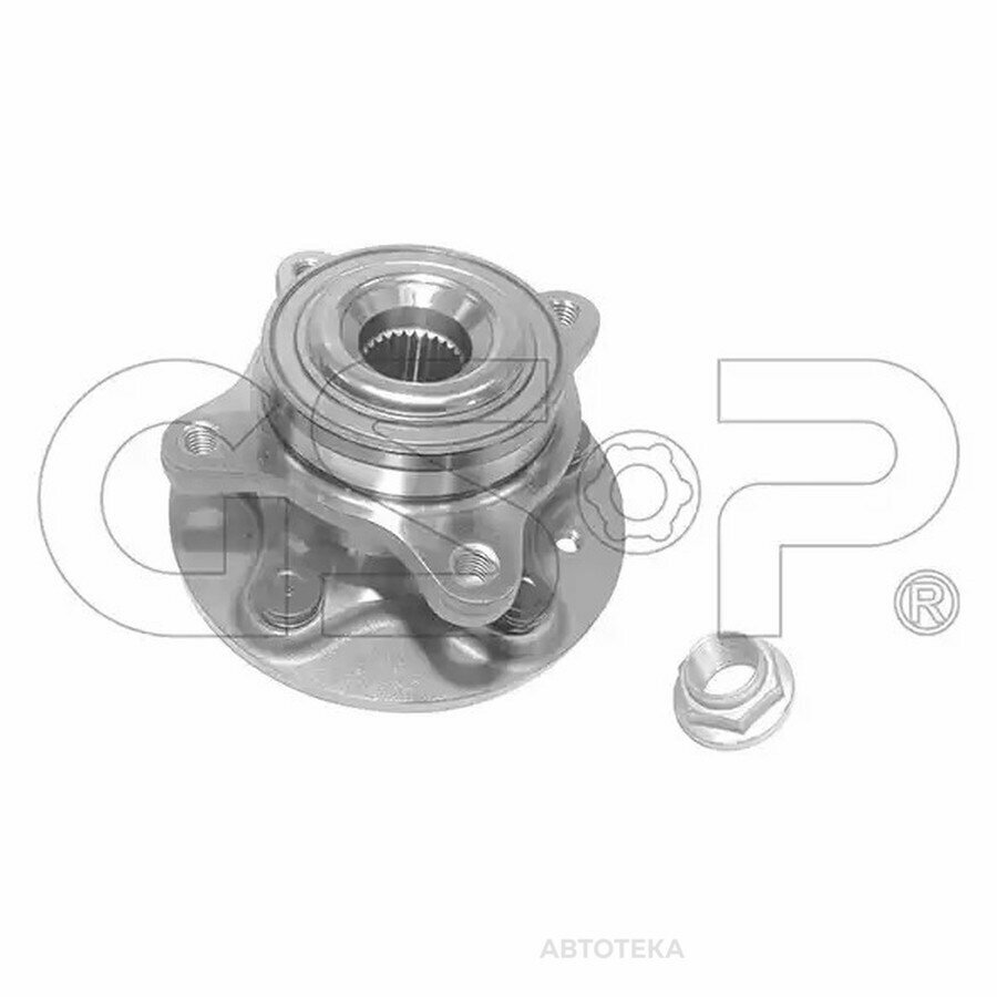 Ступица с подшипником LAND ROVER DISCOVERY/RANGE ROVER 04- пер. GSP 9329018K