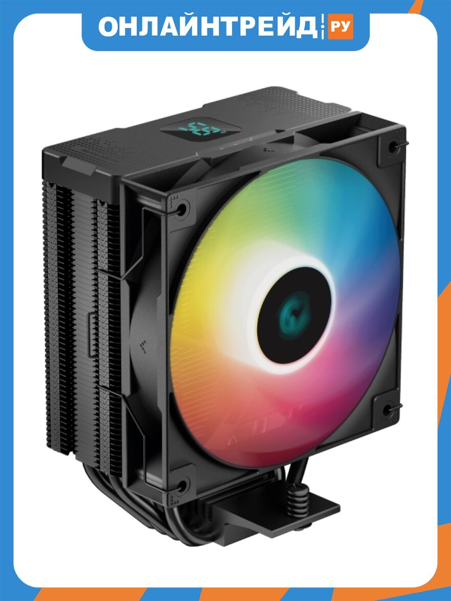 Кулер для процессора Deepcool AG400 DIGITAL BK ARGB (R-AG400-BKADMN-G-1)