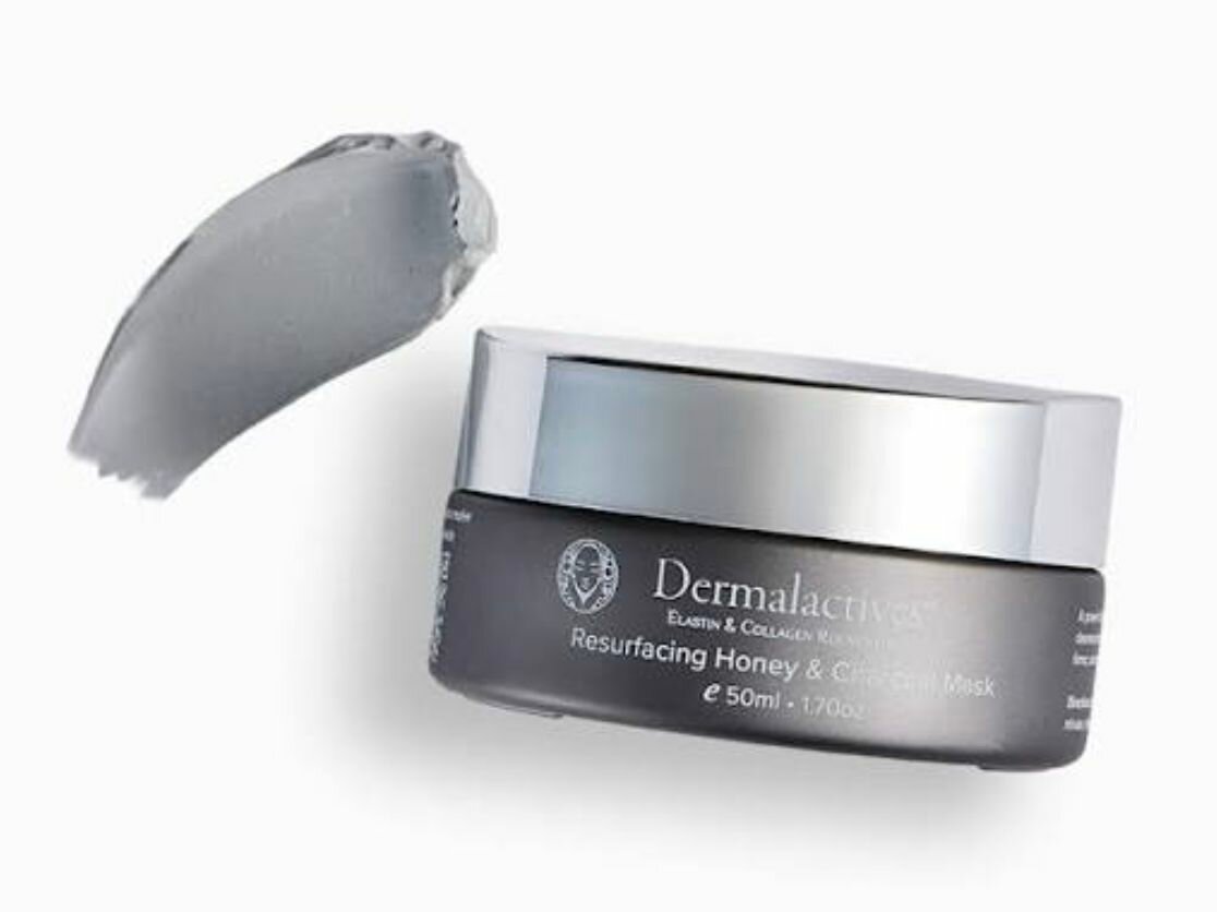 DERMALACTIVES Маска для лица Resurfacing Honey and Charcoal Mask 50 мл