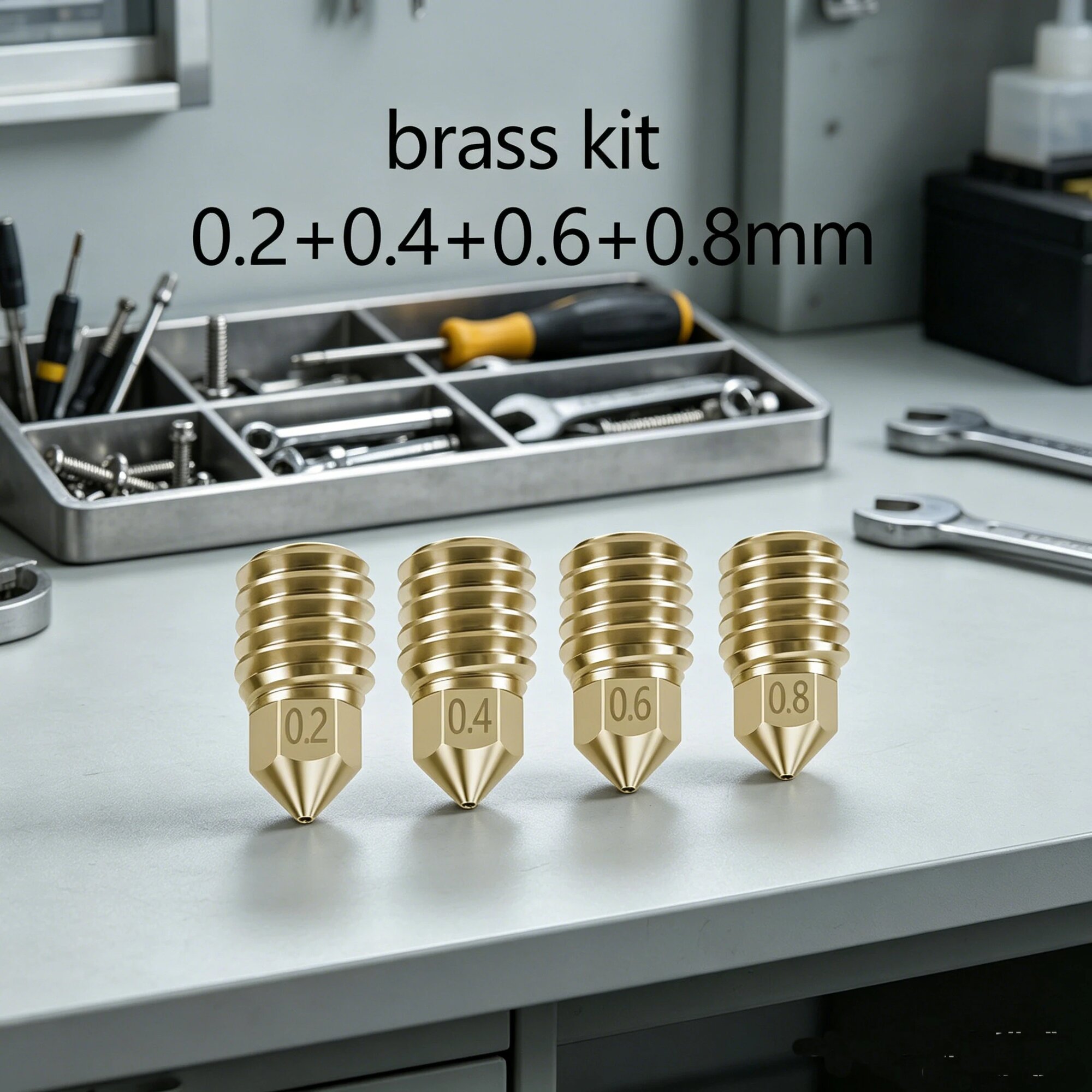 Сопло для 3D-принтера Brass 0.4mm — фото 1