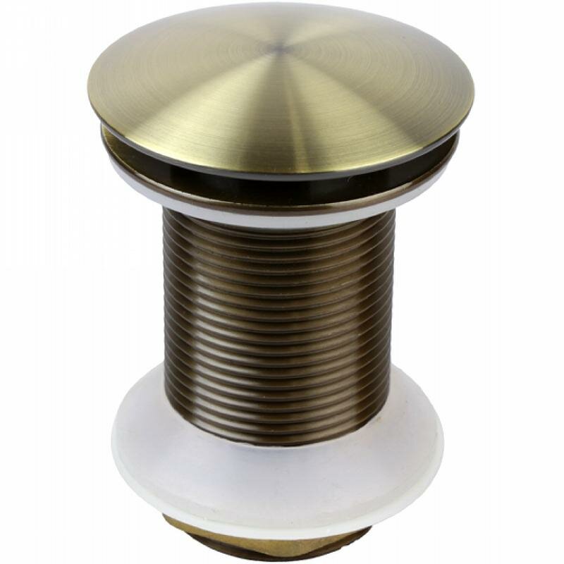 Донный клапан Bronze de Luxe Сканди 21971 1BR click-clack Бронза