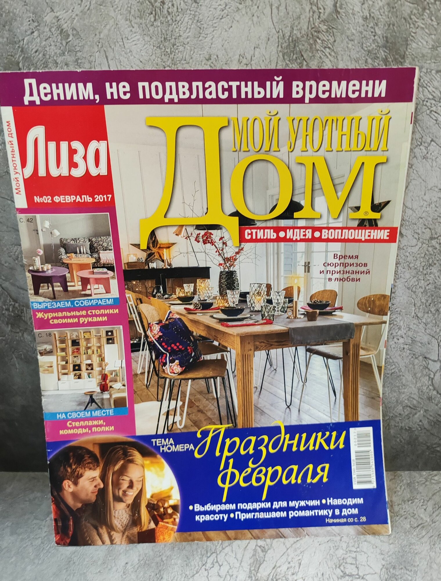 Журнал "Лиза. Мой уютный дом" №2 за 2017 г.