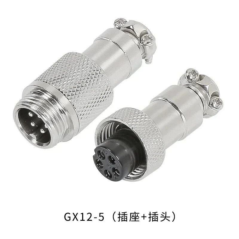 Промышленный кабель Gmilli GX12 415V 5 pin set