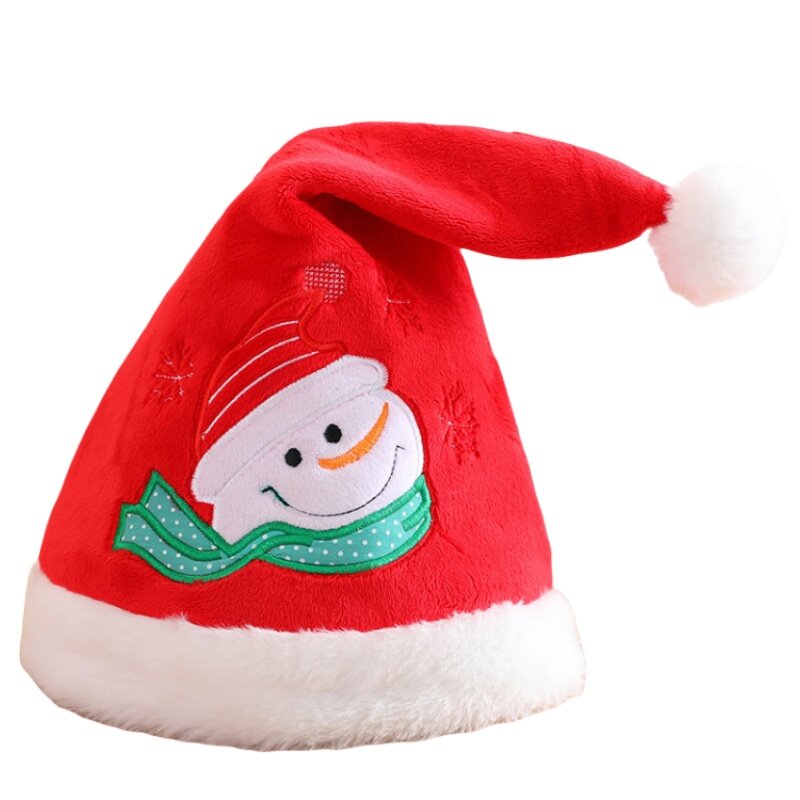 Танцующая рождественская шляпа-кукла плюшевая унисекс Mise Christmas Cute Snowman Style, 40CM EU