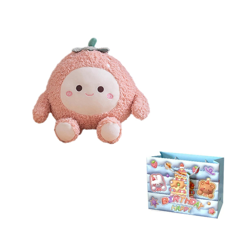 Игрушка-антистресс унисекс MORTEN SOLUM Strawberry, 35CM EU