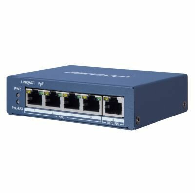 Hikvision DS-3E0505P-E/M(B) PoE Коммутатор