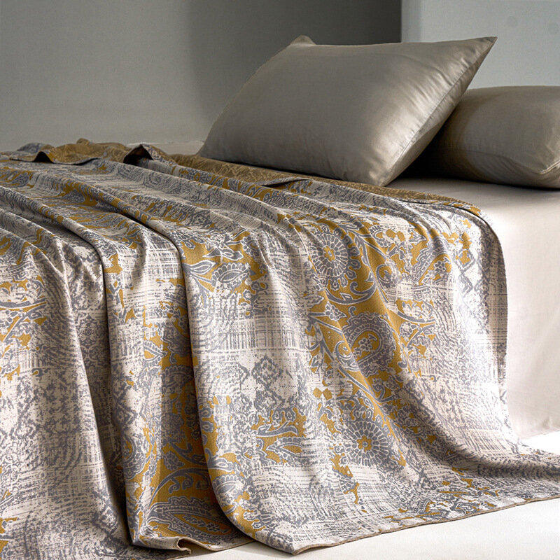 BF Louis Желтое Охлаждающее Антибактериальное Одеяло Tencel Lyocell 200x230 см Двуспальное