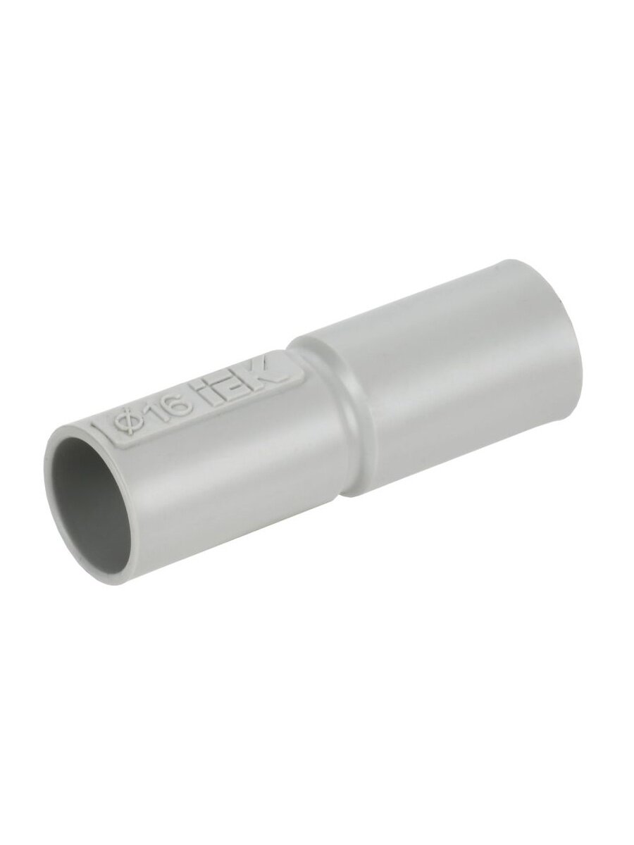 Муфта соединительная для жестких труб d16 GIG-16 ELASTA IEK CTA10D-GIG16-K41-100