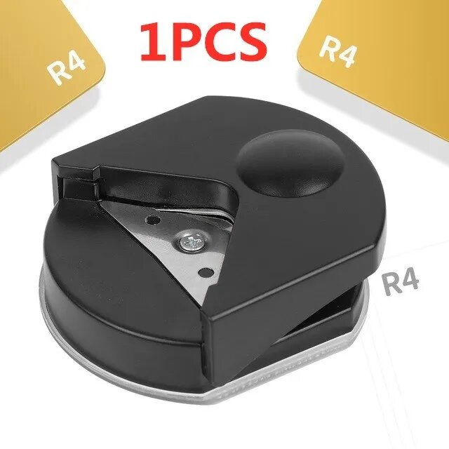Портативный угловой дырокол Corner Rounder R4 Black