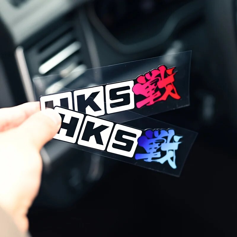 Водонепроницаемые виниловые наклейки HKS Racing Gradient AB