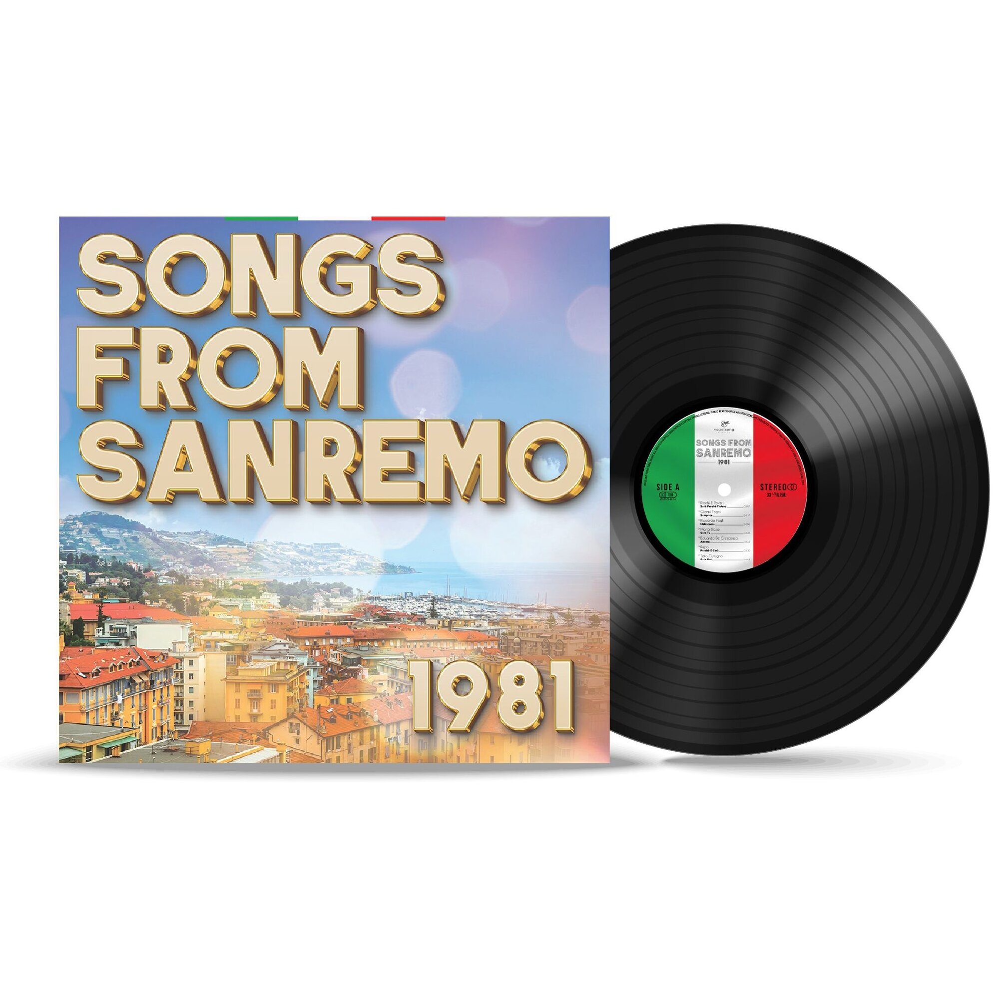 VARIOUS ARTISTS - Songs From Sanremo 1981, (LP, Compilation, Black Vinyl) Виниловая Пластинка