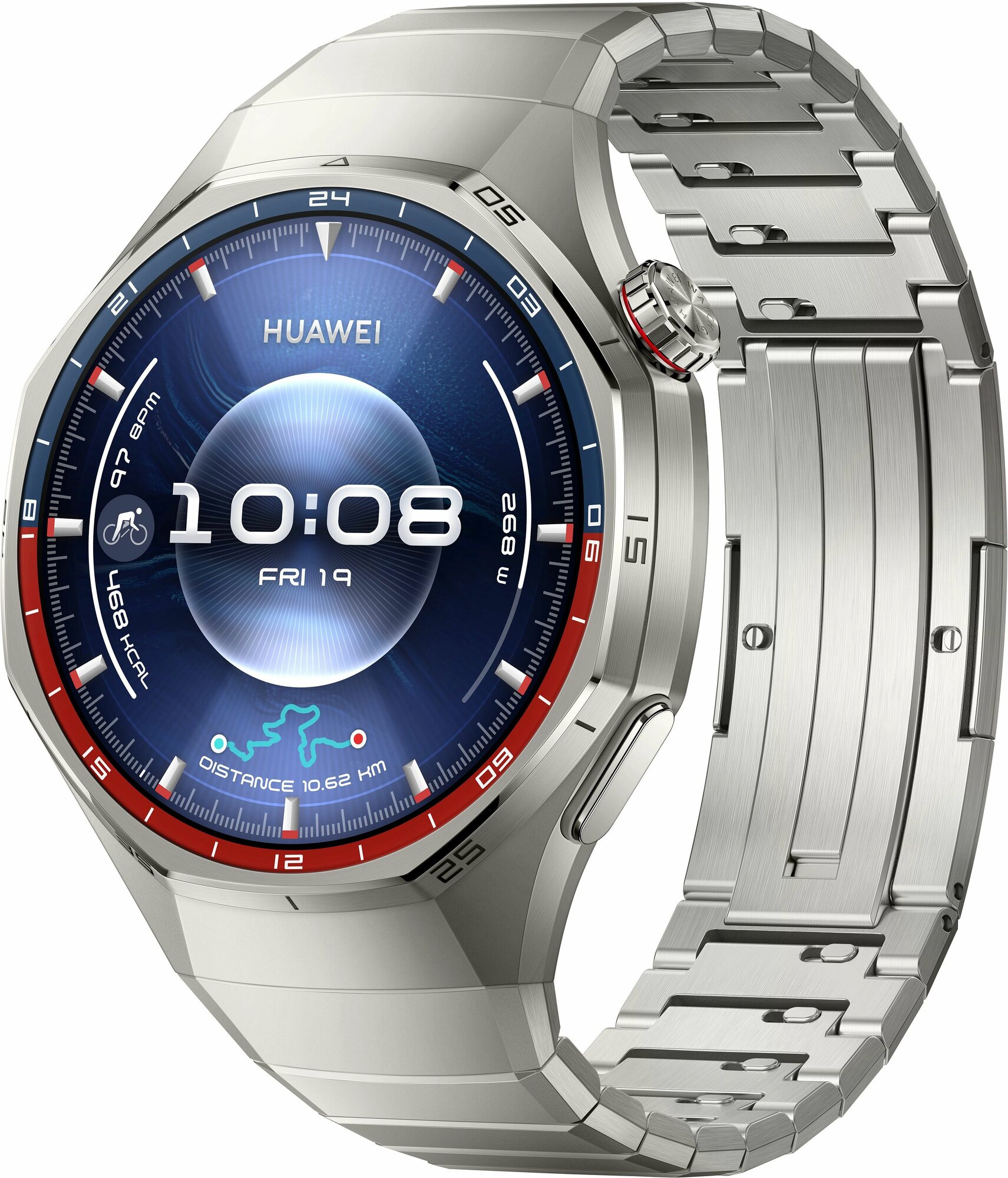 Смарт-часы Huawei Watch GT 6 Pro 46мм RU/ЕАС, титановый/серебристый