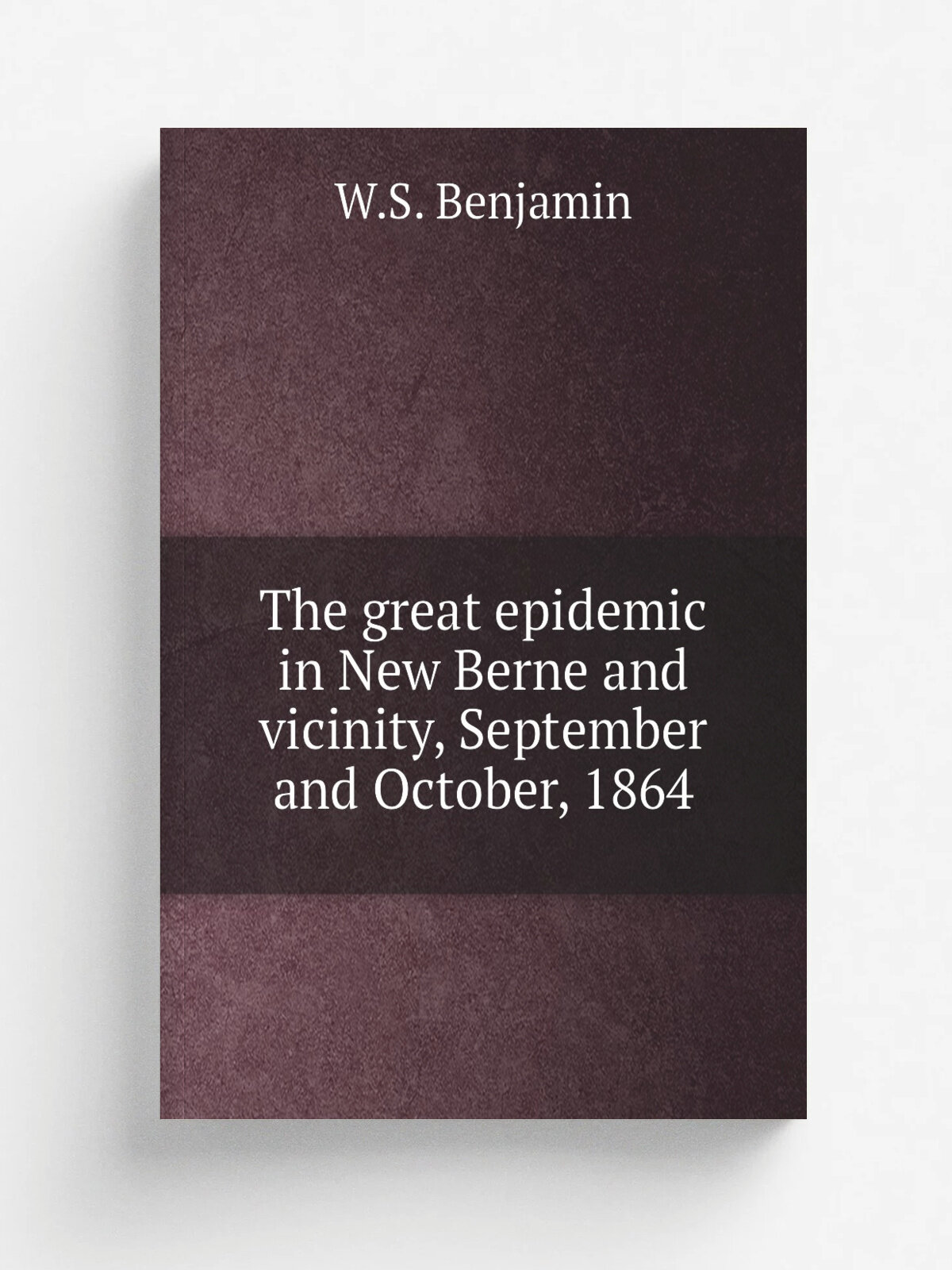 The great epidemic in New Berne and vicinity, September and October, 1864