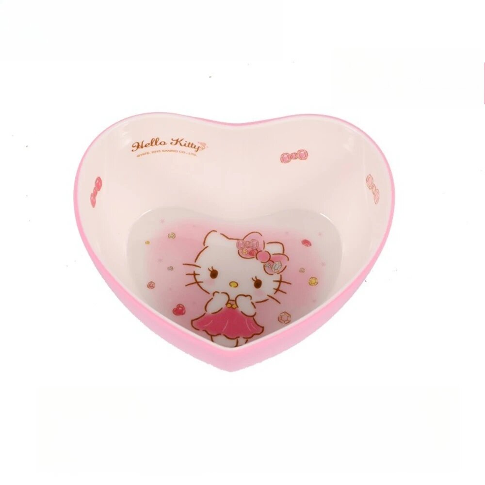 Детская миска Hello Kitty heart-shaped bowl