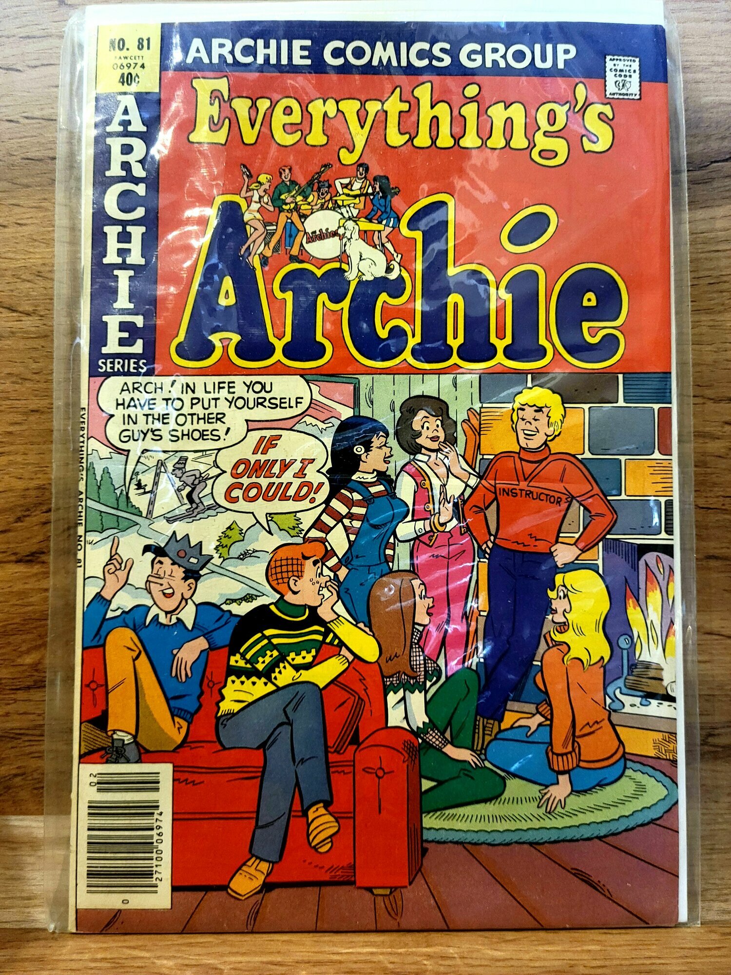 Раритетный Комикс Archie #81. 1980 Год. Оригинал!