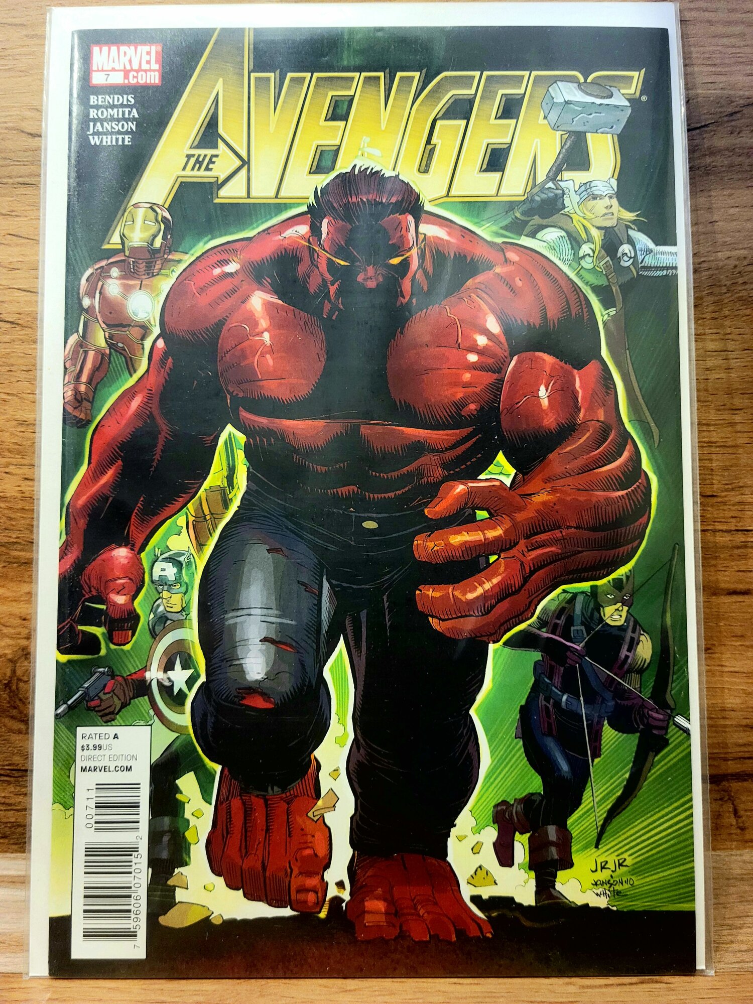 Avengers #7. Оригинальный Комикс