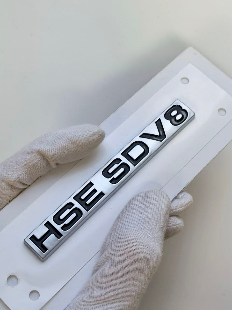 Надпись HSE SDV8 97*12 мм эмблема Land Rover Range Rover