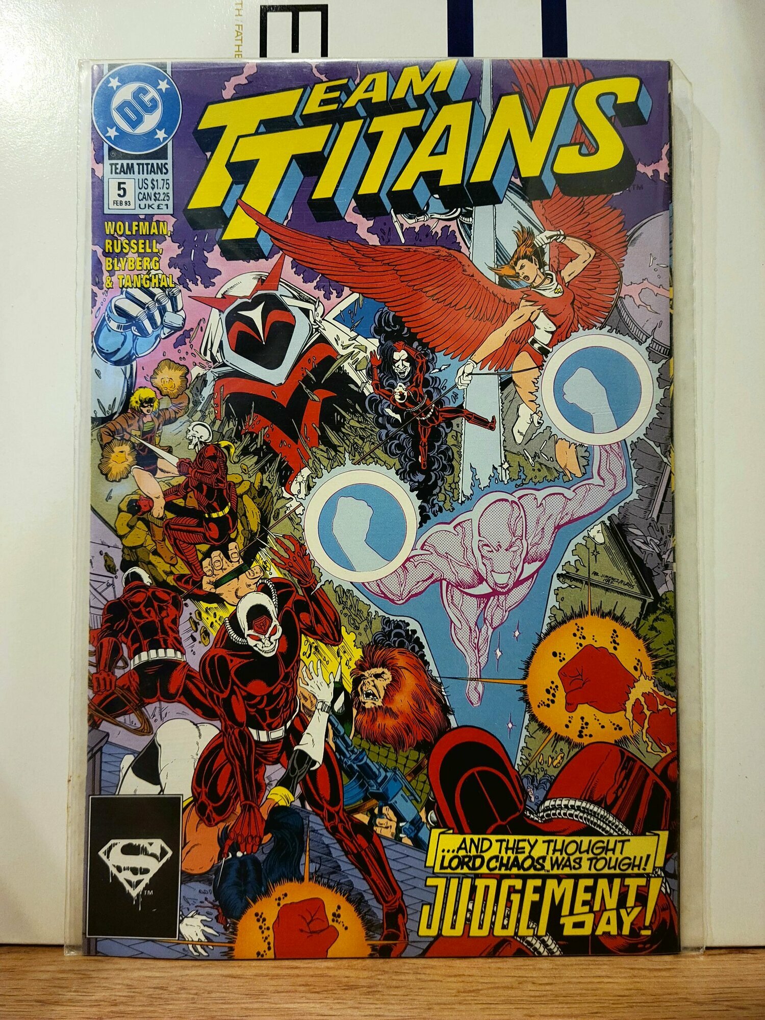 Ретро Комикс Team Titans #5. 1993 Год. Оригинал!