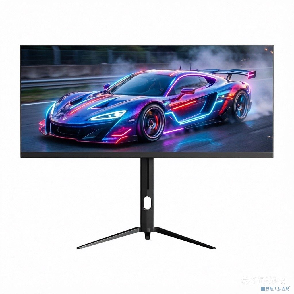 CBR LCD Монитор 34" MG-3401, IPS, UWQHD 2K 3440x1440, 165Гц, 1мс, 350Кд/м2, Динамики 2*3W, HAS, Pivot, 2*DP/2*HDMI/4*USB3.0, внешний БП, черный, кабели HDMI/DP [LCD-MG3401-OPC]