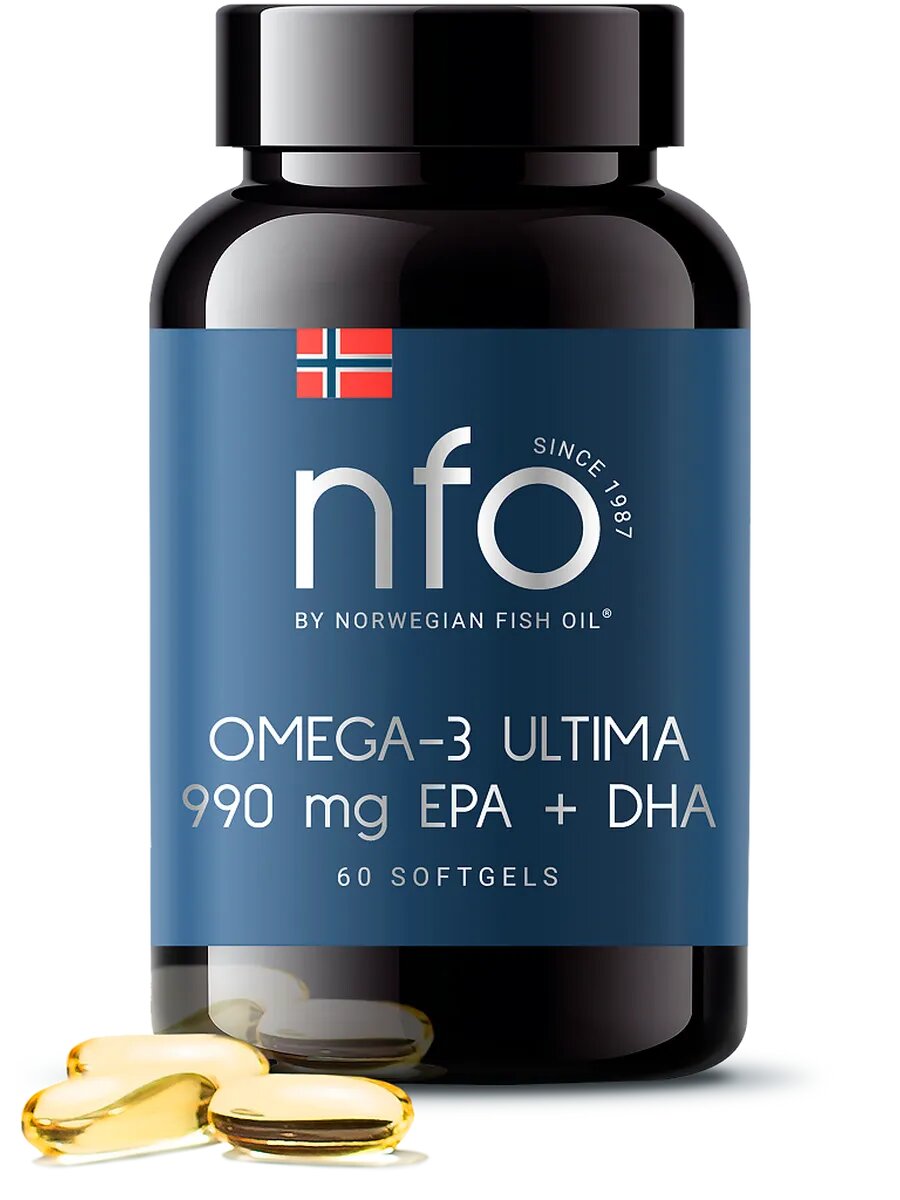 NFO Omega-3 Ultima Омега-3 Ультима капсулы массой 1600 мг 60 шт