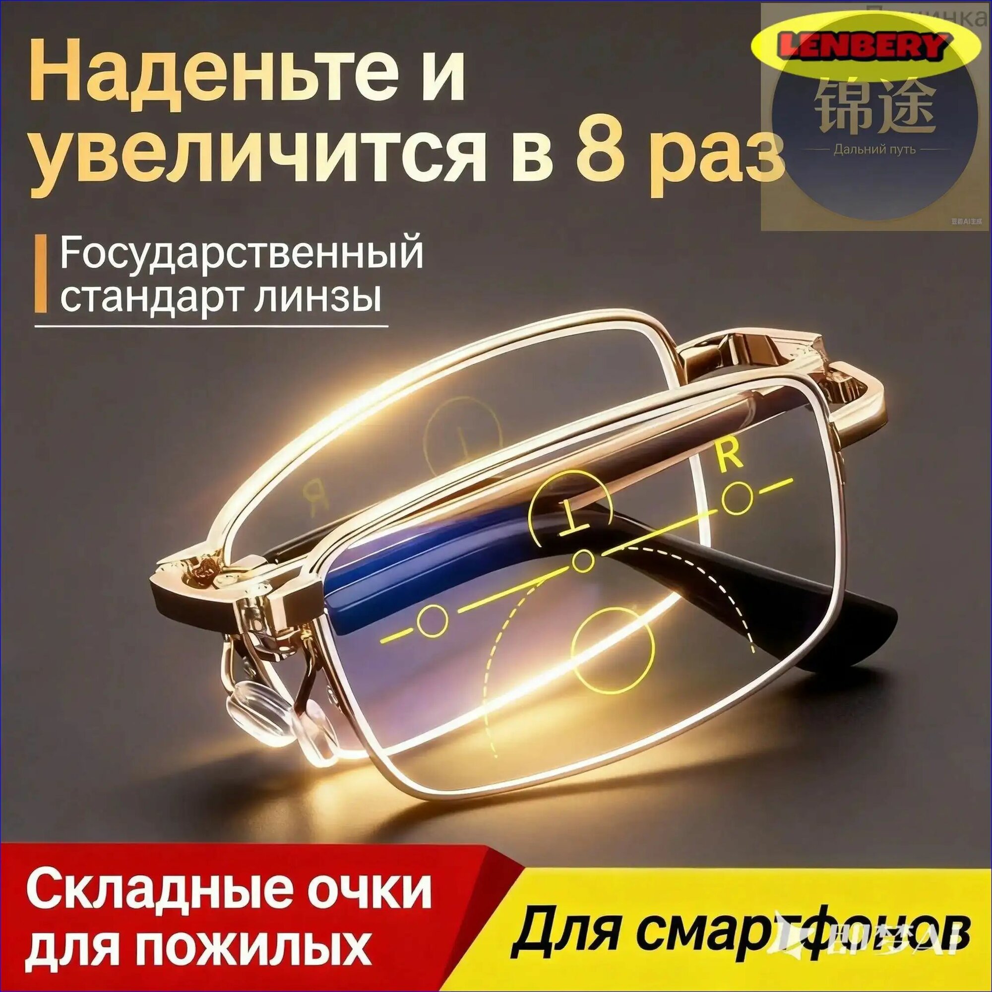 Лупа 250-кратная