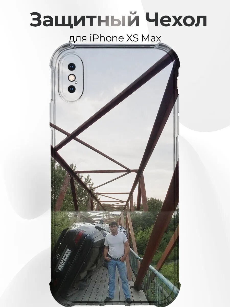 Чехол iPhone XS Max Mercedes ML W163 на боку