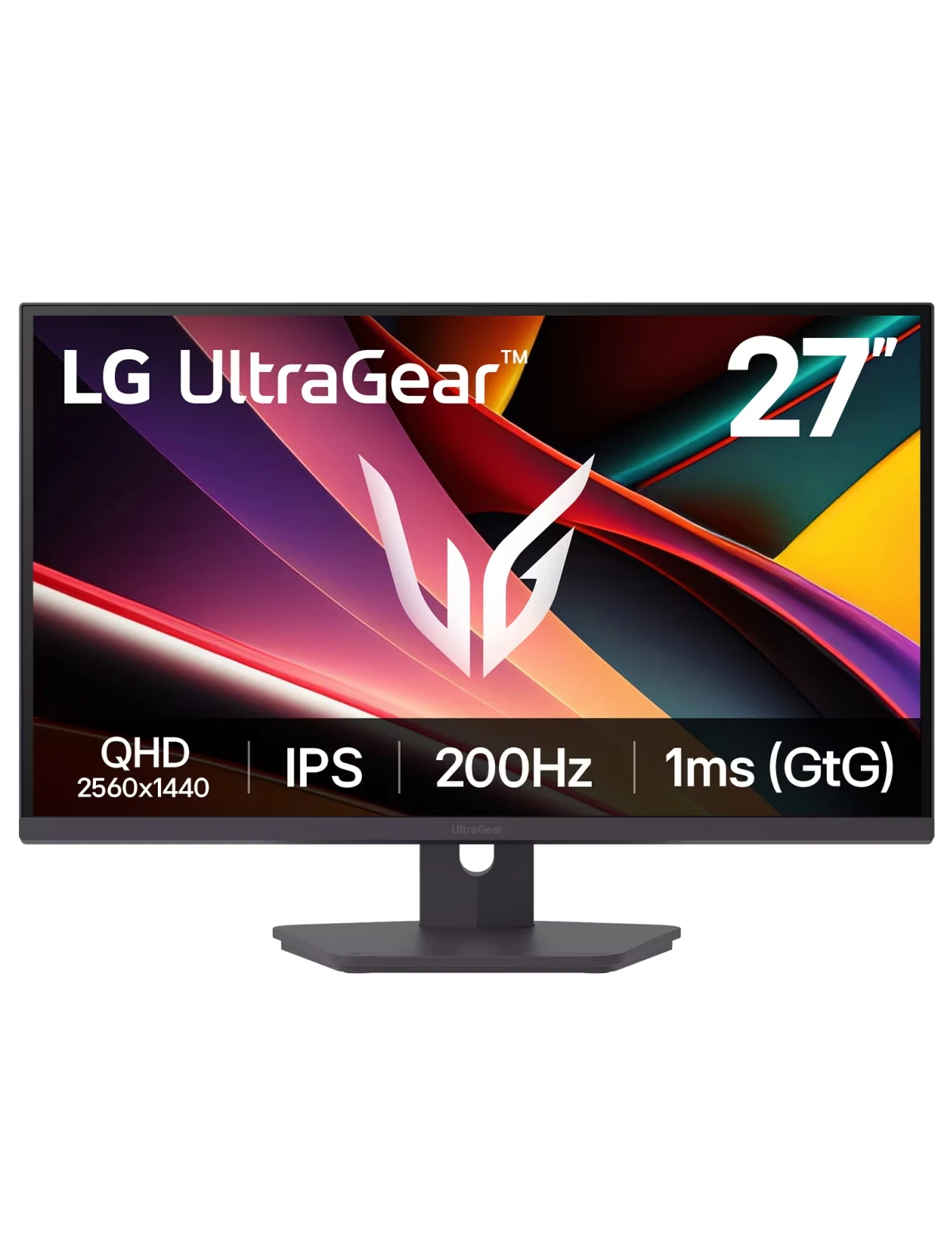 Монитор 27" LG, 27G610A-B, IPS, 2560 x 1440, 200Гц, 16:9, Черный