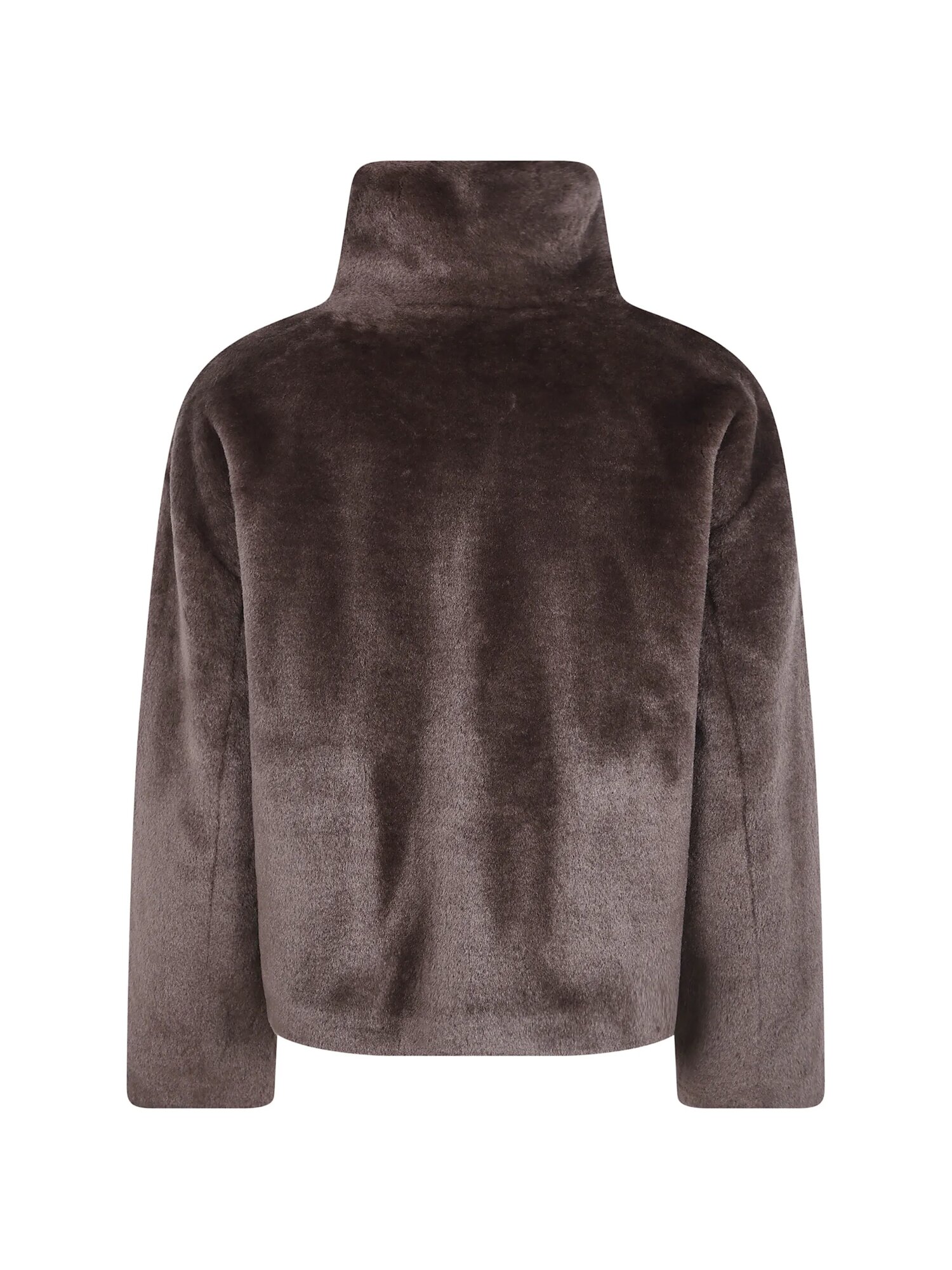 Куртка BETTA CORRADI Reversible faux-fur jacket, размер 42, коричневый — фото 1