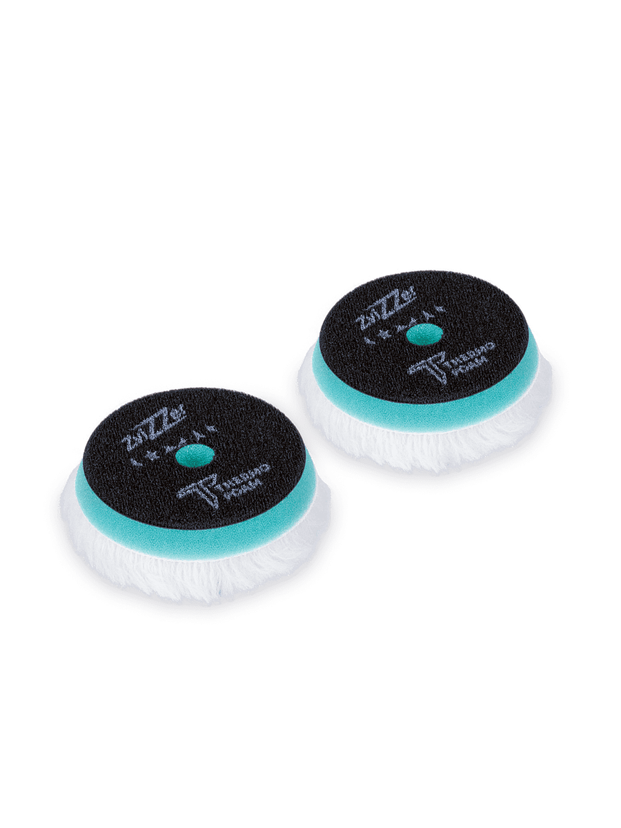 ZviZZer 90/25/80 THERMO WOOL - Круг из натурального меха на твёрдом Thermo поролоне 1шт