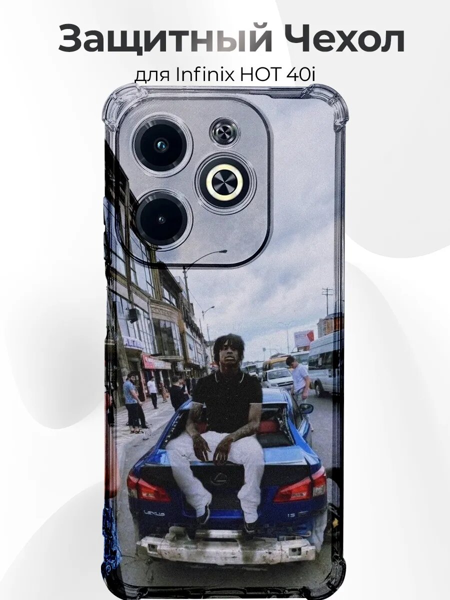 Чехол для Infinix Hot 40i Lexus IS XE30 Без Бампера