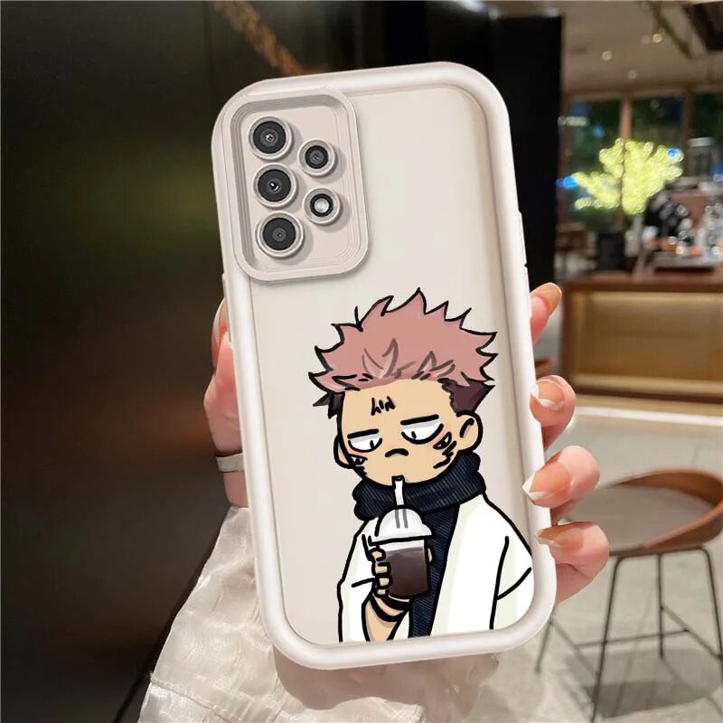 Милый чехол Kawaii Sukuna для Samsung Galaxy A73 A72 A71 A56 A55 A35 059JA7602TYB, Samsung A73 5G