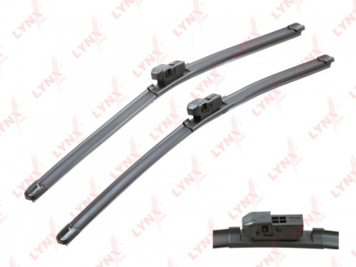Xf5555N (Lb-1249) Комплект Бескаркасных Щеток Стеклоочистителя Lynxauto (LYNX XF5555N)