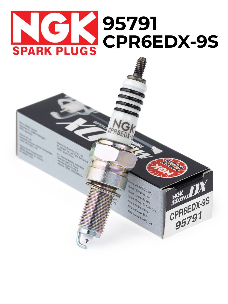 Свеча зажигания рутений NGK 95791 CPR6EDX-9S RUTHENIUM DX