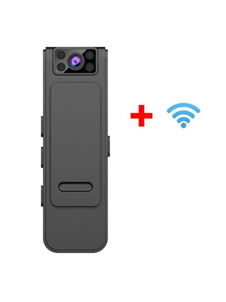 Портативная камера на магните для одежды с Wi-Fi и ночной съемкой, 1080p