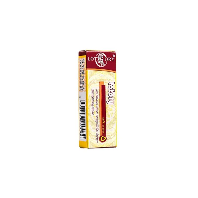 LOTORY Ластик эскизный, Бордовый, 1pcs