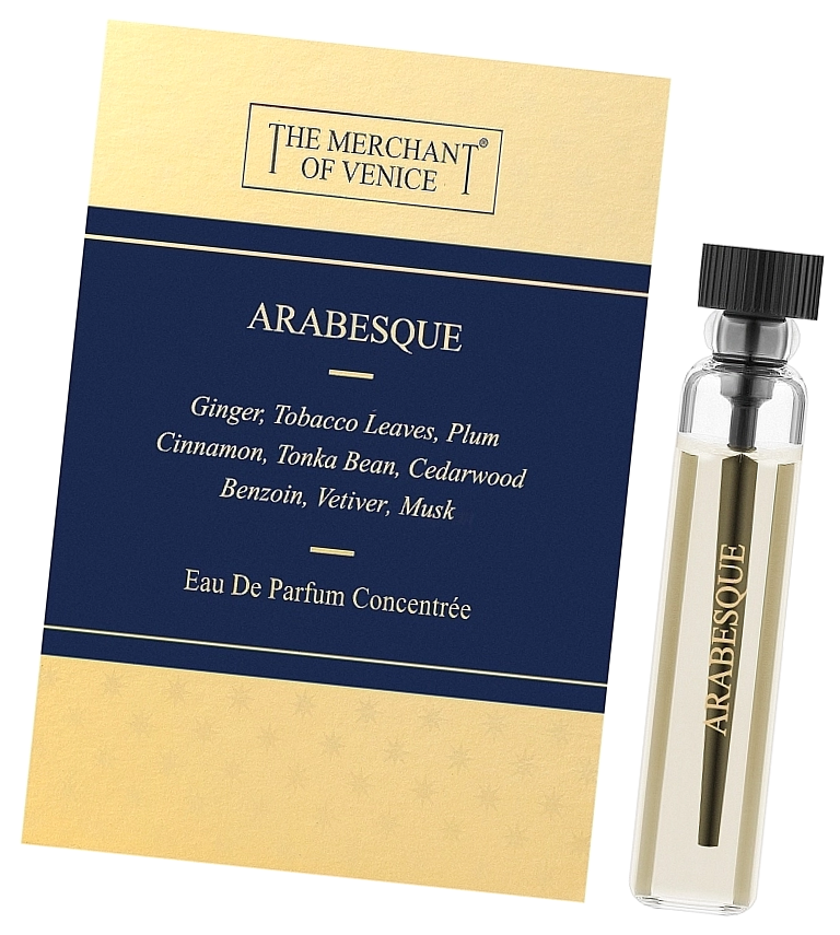 The Merchant Of Venice Arabesque 2 мл - сэмпл парфюмерной воды для мужчин и женщин