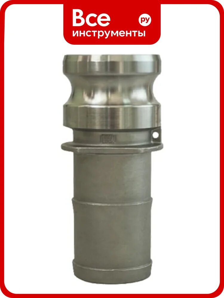 Камлок типа E (ниппель с хвостовиком; 12 мм-1/2"; нержавеющая сталь) TITAN LOCK TL50ESS