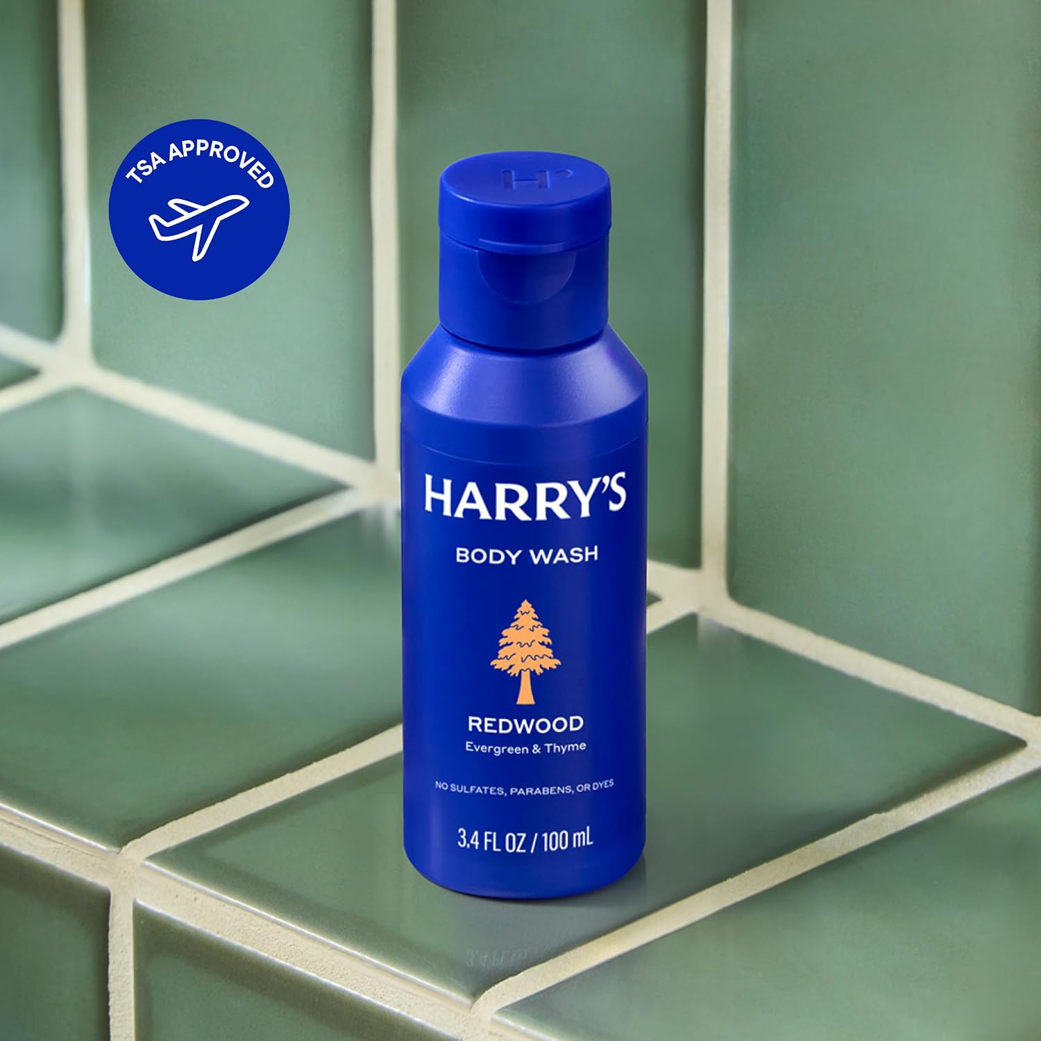 Harry's Travel Size Redwoods гель для душа (100мл)