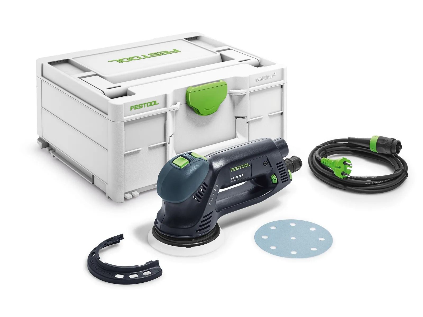 Шлифмашина эксцентриковая Festool ROTEX RO 125 FEQ-Plus, 500 Вт, 125 мм, в Systainer³