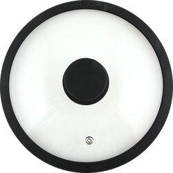 Крышка ДОМ с силиконовым ободом, 22см, Арт. XW-G-005