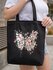 Сумка шоппер PRINTSHOT, фактура рельефная, черный