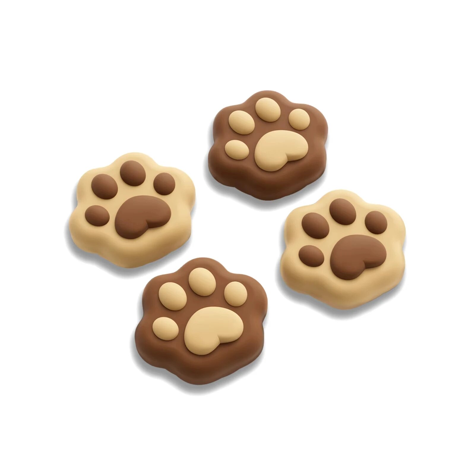 Накладки на стики Switch 2 Cat Paw Brown