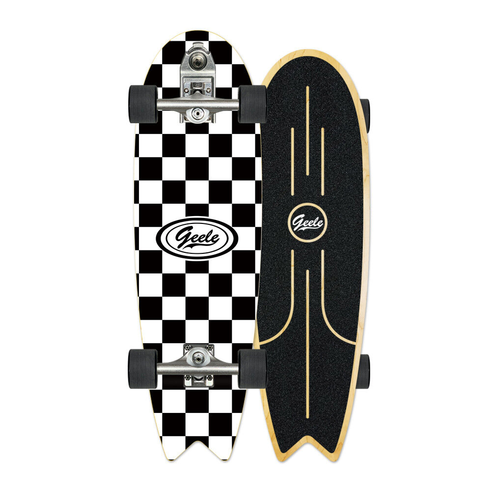 Geele Carver Yow Land Surfboard V7 Professional Adult No-Pedal Simulator Surfboard 33-inch