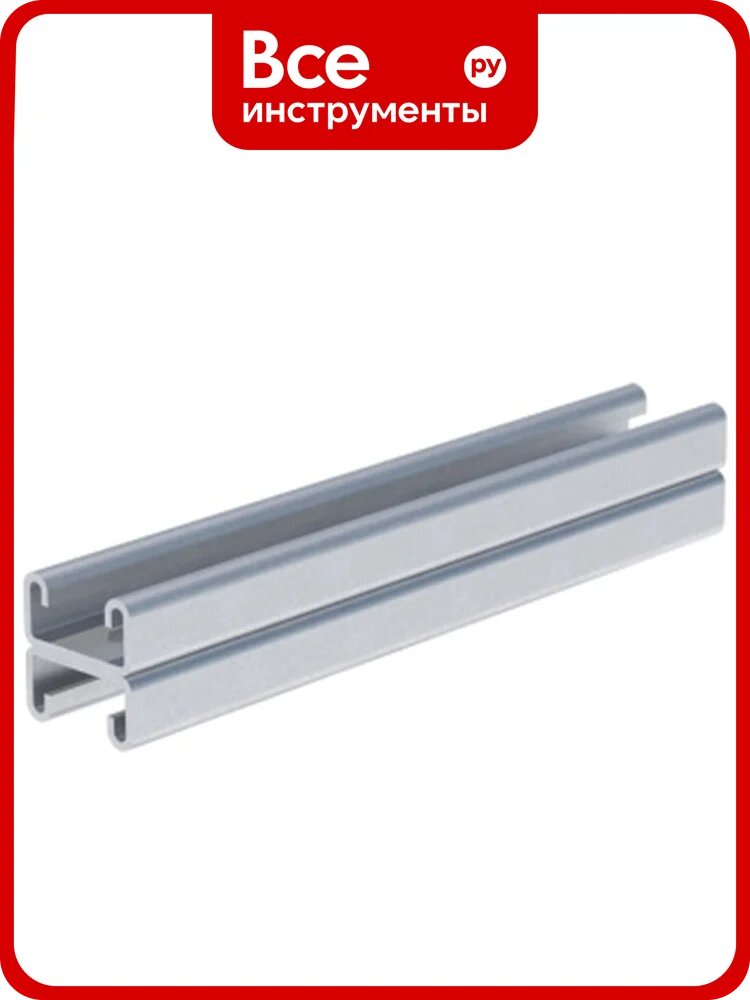 Двойной STRUT-профиль EKF 41х21х2,5х500 HDZ stpd412150x2,5-HDZ