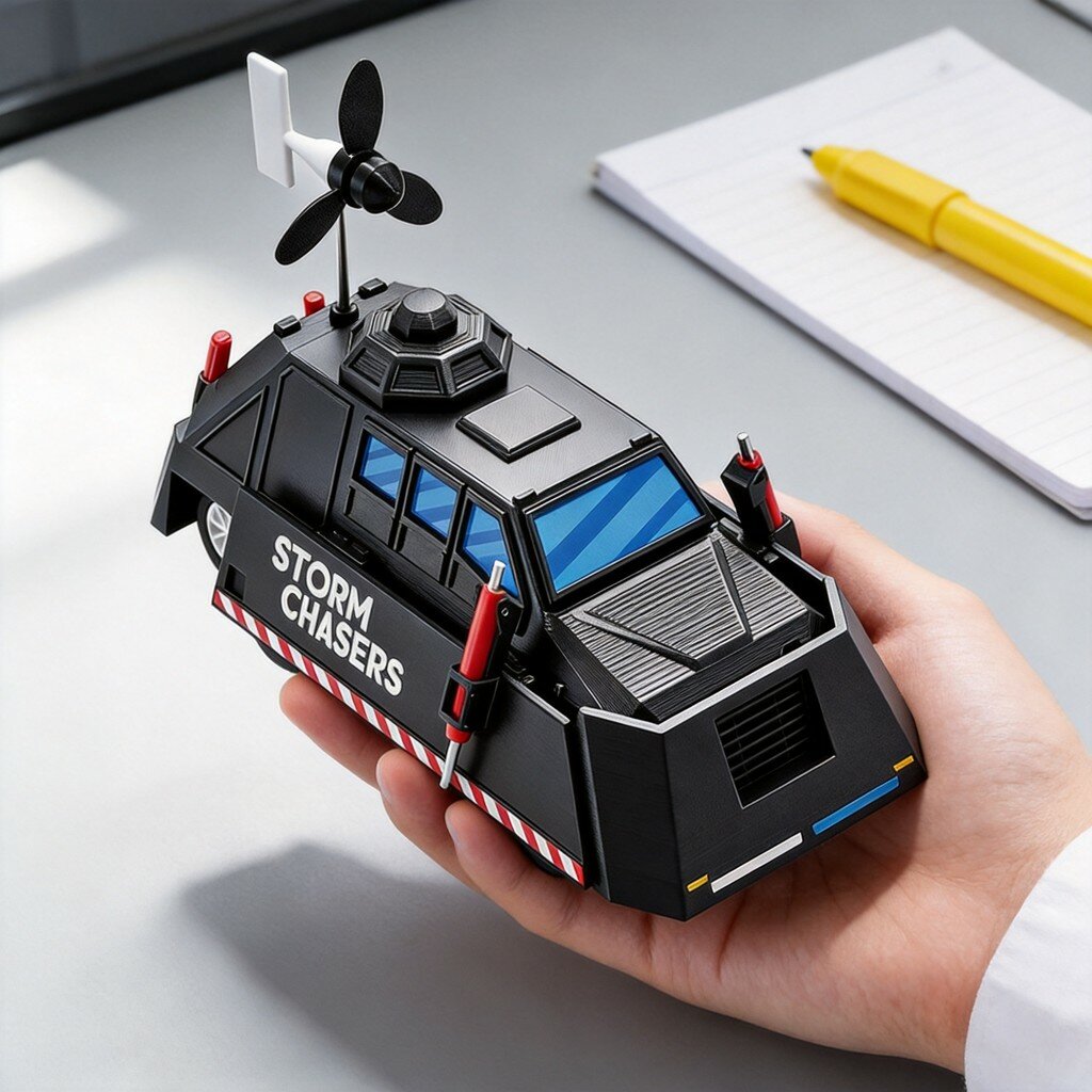 Модель автомобиля коллекционная storm chaser tiv2 с регулируемыми колесами для любителей